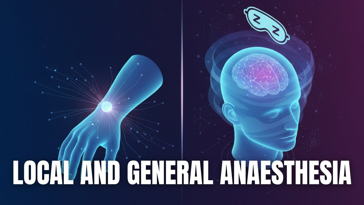 Local vs General Anaesthesia | Differences | Learn in 5-Mins