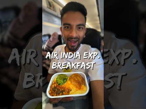 Brilliant Breakfast on Air India Express Flight! ✈️ ????????