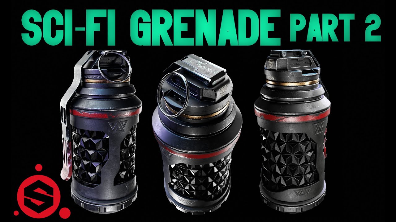 Sci-Fi Grenade Texturing!