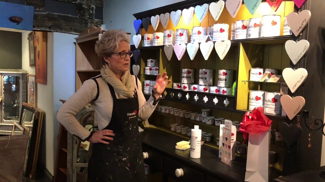 WOTTON-UNDER-EDGE Hear Fifi's answers to our FAQs about the Frenchic Furniture Paint Products