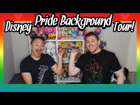 Disney Pride Background Tour | Pins and Funkos | June 2021