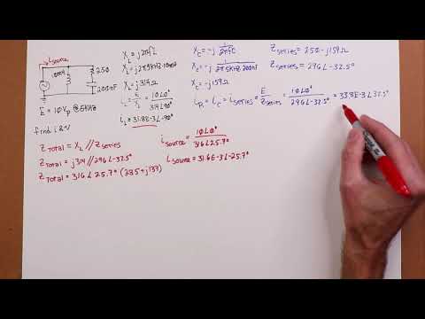 AC Electrical Circuit Analysis: Series-Parallel RLC Circuits
