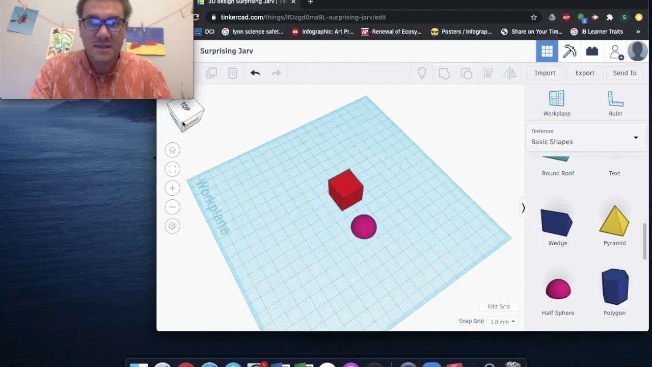 TinkerCAD - How to stack objects