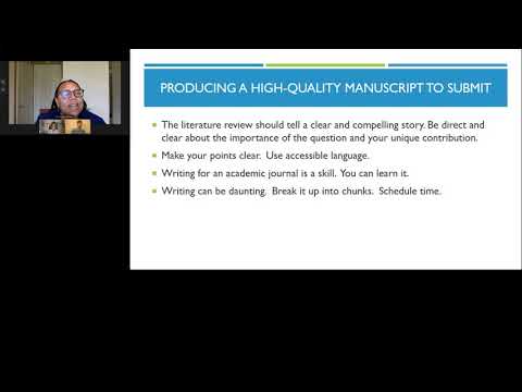 Ideas, Written Word, and Research: How to Publish in a Scholarly Journal