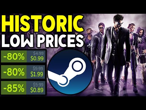 New HISTORIC LOW Steam Game Deals and Great Deals UNDER $1 and $2!