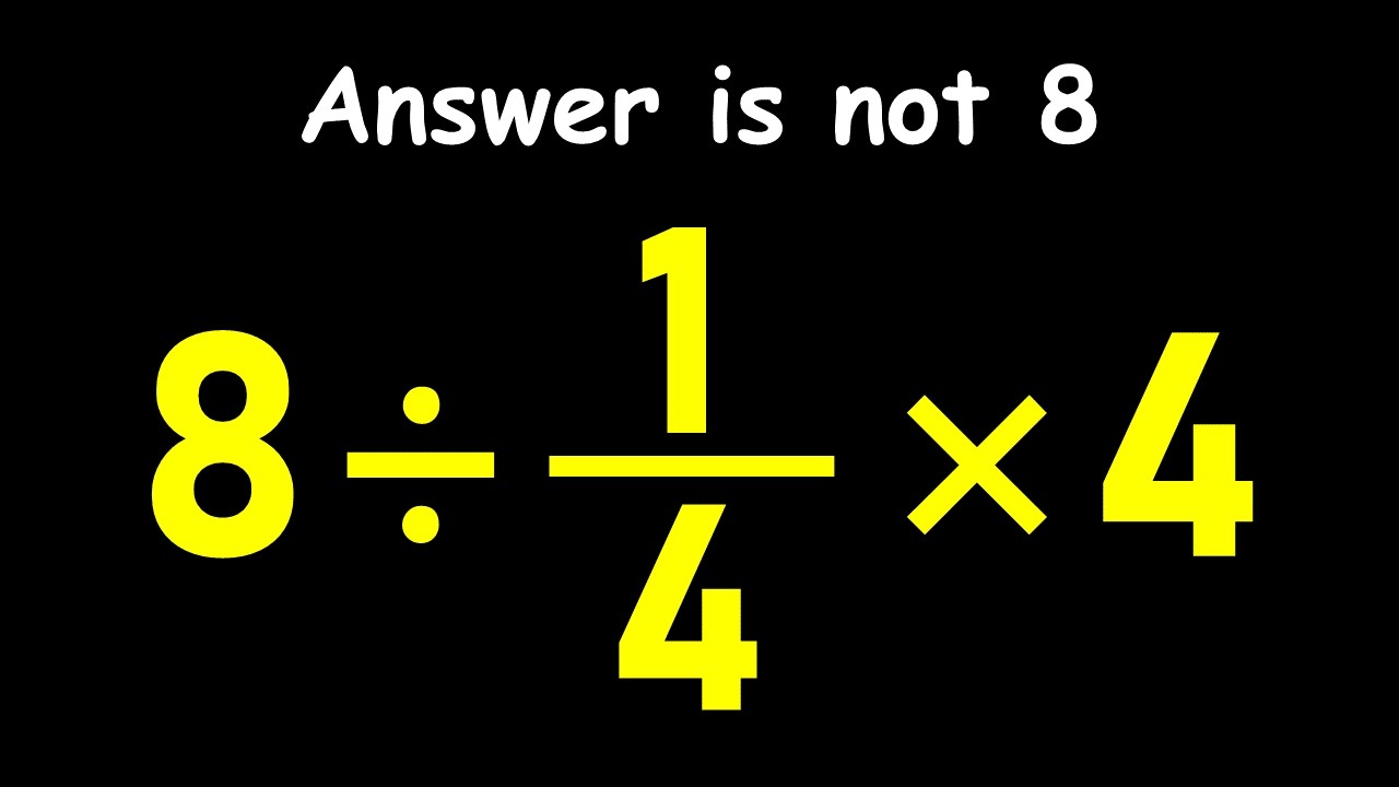 This Simple Math Mistake Fools Everyone!