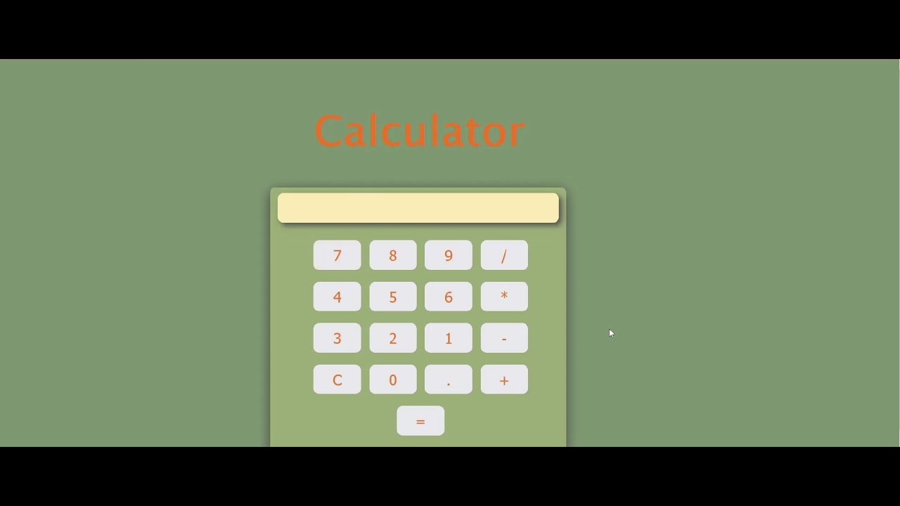 How to Build a Calculator Using HTML, CSS, and JavaScript