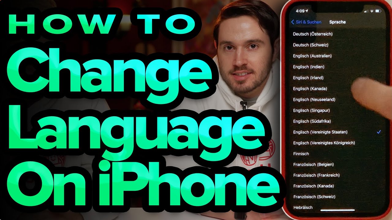 How To Change The Language On Your iPhone