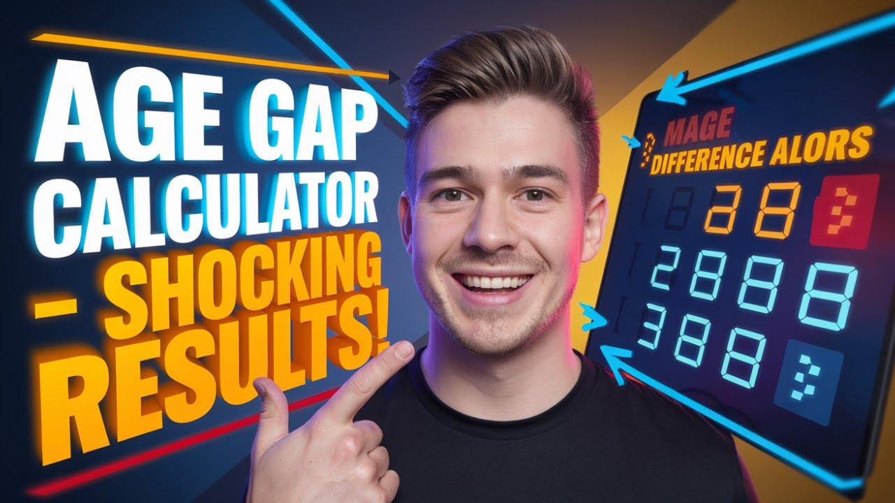 How to Calculate Age Difference Instantly! | Age Gap Calculator Tutorial