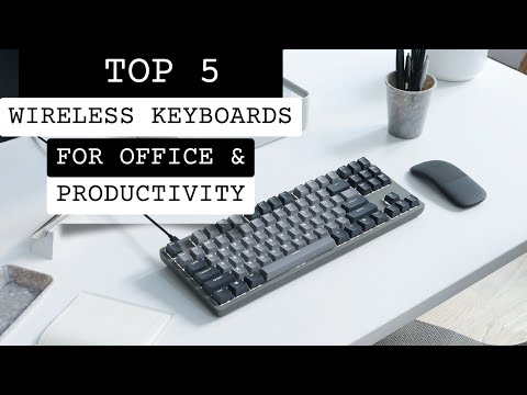 TOP 5 Best Wireless Keyboards for Office & Productivity 2023