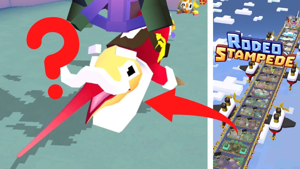 UNLOCKING RUDOLPH the SWORDFISH with the RED NOSE in RODEO STAMPEDE