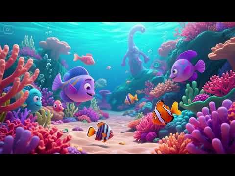 Secret Reef | Magical Underwater Adventure Song for Kids | Ocean Nursery Rhyme