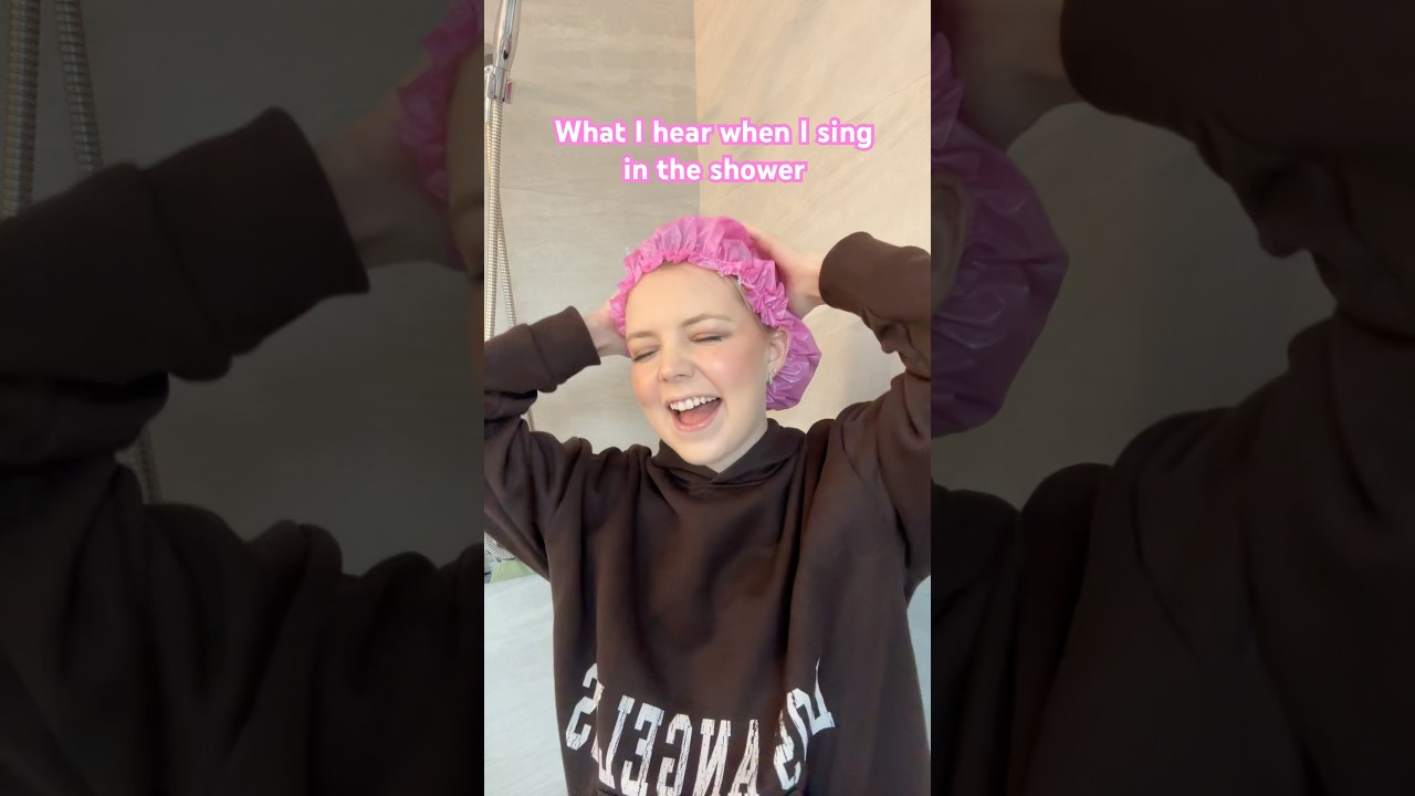 Singing in the shower 🎤🚿 #funny #relatable