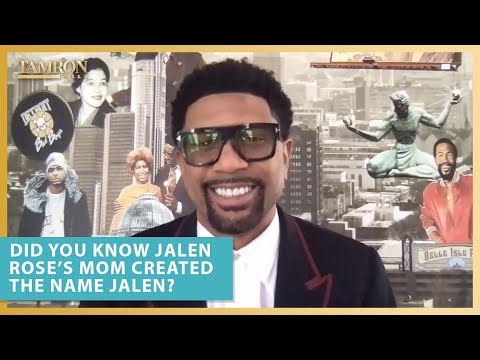 Did You Know Jalen Rose’s Mom Created the Name Jalen?