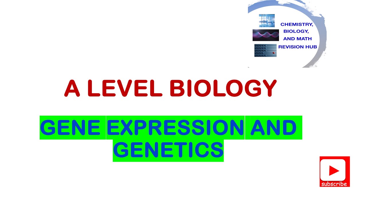 A level |  Biology | Topic 2C | Genetics and gene expression | Pearson Edexcel