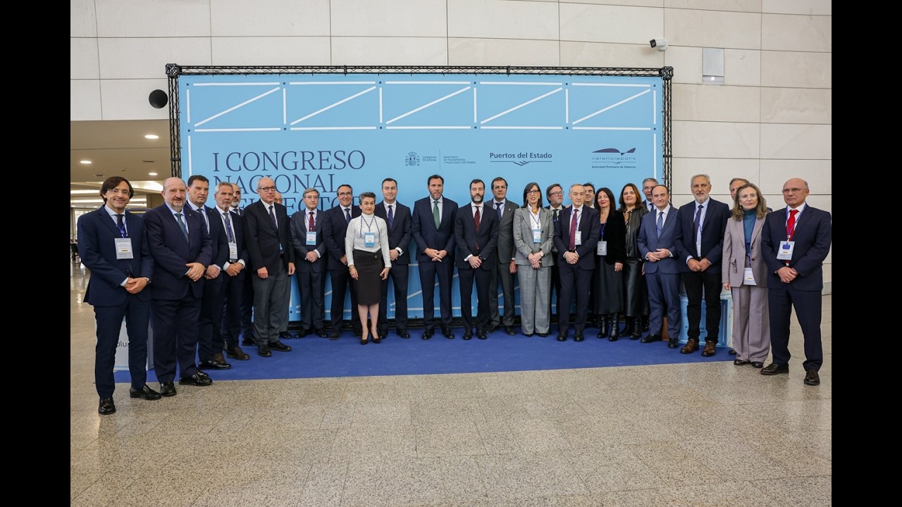 1ª jornada del I Congreso Nacional del Sector Portuario | Puertos del Estado