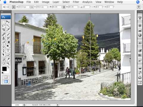 Learn Photoshop - How to Retain Aspect Ratio in a Crop