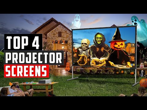 ✅Best Outdoor Projector Screens in 2024 | Top 4 Outdoor Projector Screens