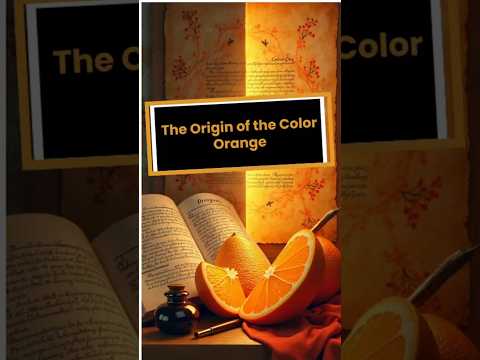 Discovery of the color Orange :A History Lesson You Didn't Know! #discovery #colors #artandcrafts
