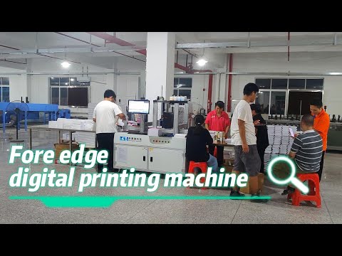 book edge digital printing machine for sale