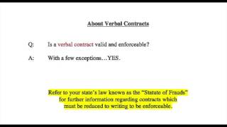 Fast Facts about Contracts