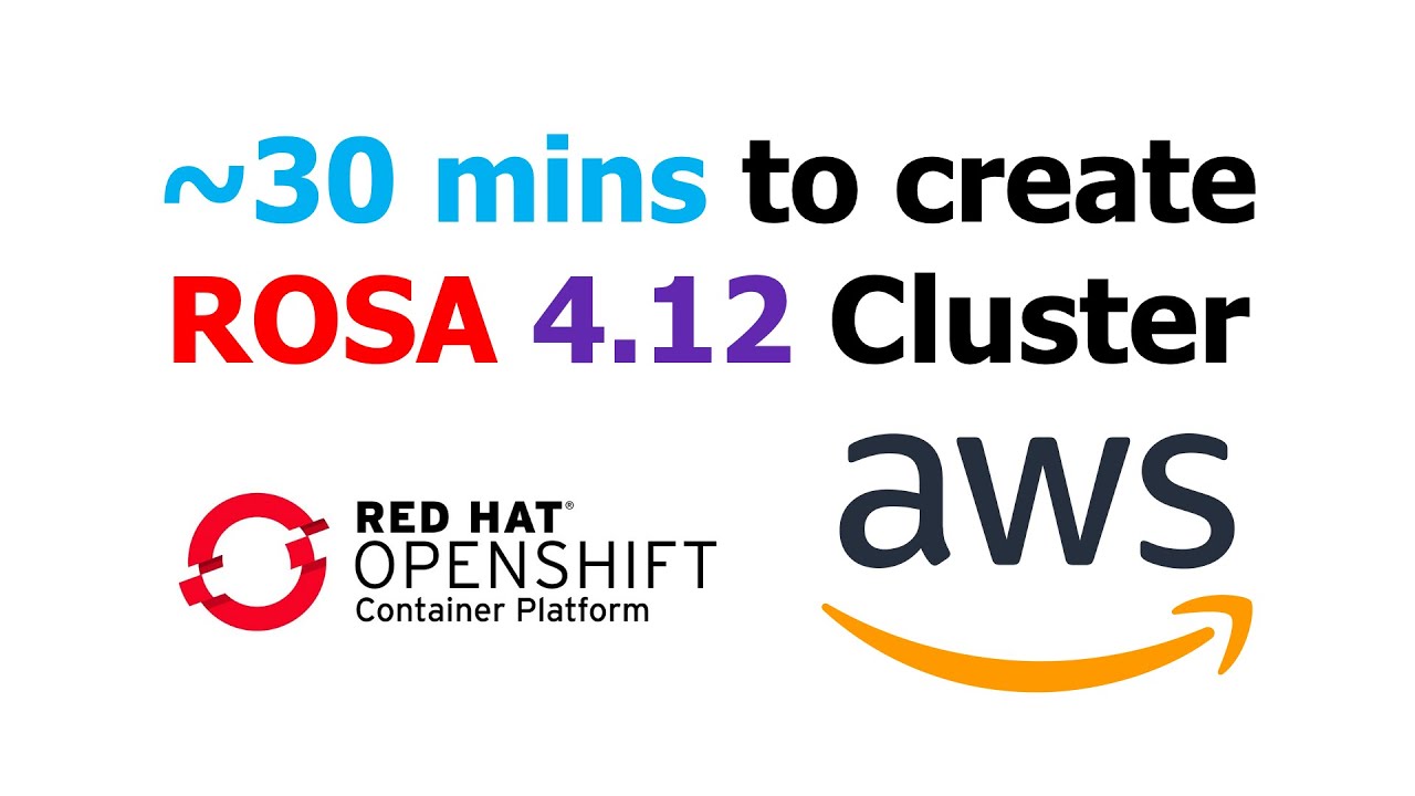 ROSA Build - 30 mins to build a Red Hat OpenShift Service on AWS Cloud by Yongkang
