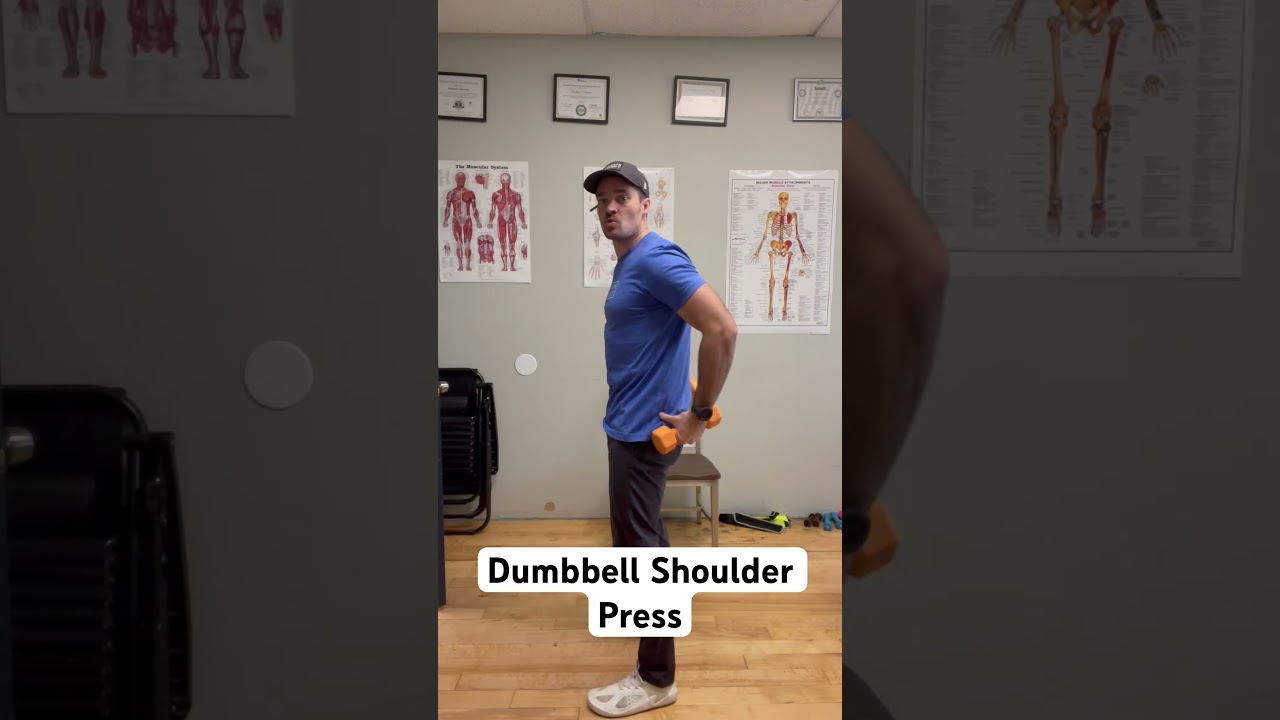 Standing Dumbbell Shoulder Press