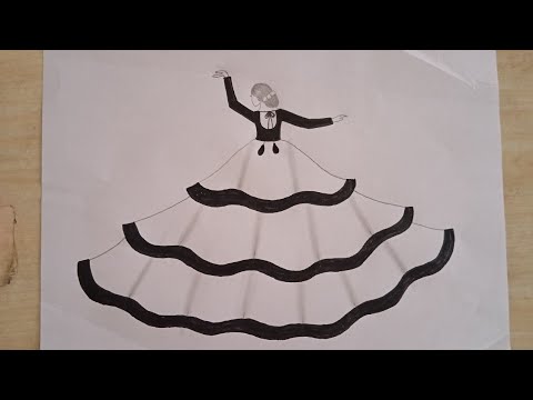 Girl Drawing beautiful easy |how to make beautiful girl drawing with pencil | beautiful easy drawing