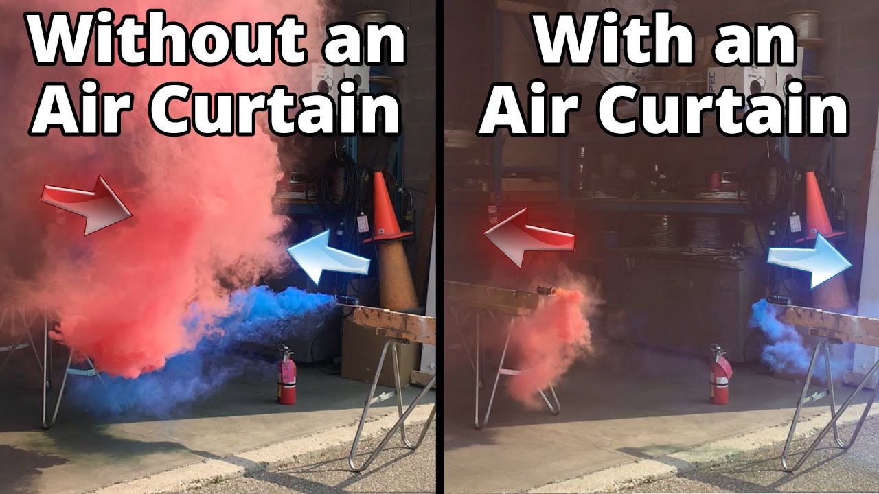 How an Air Curtain Works - Keeping the Cold Out and the Heat In