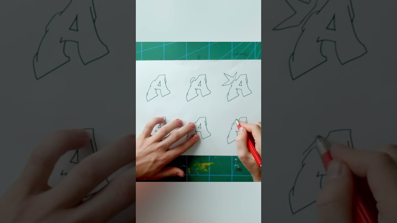 Adding EXTRA style to your graffiti letters