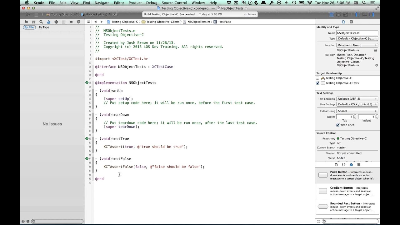 iOS Tutorial: Testing with the XCTest Framework