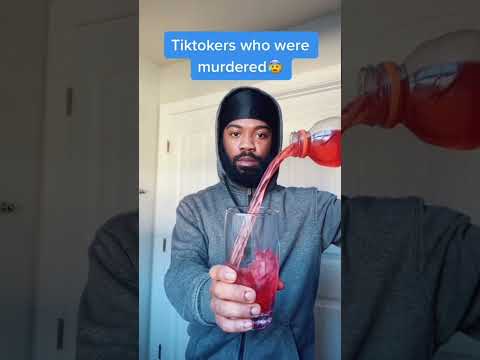 Tiktokers who were murdered😰 #shorts #tiktok