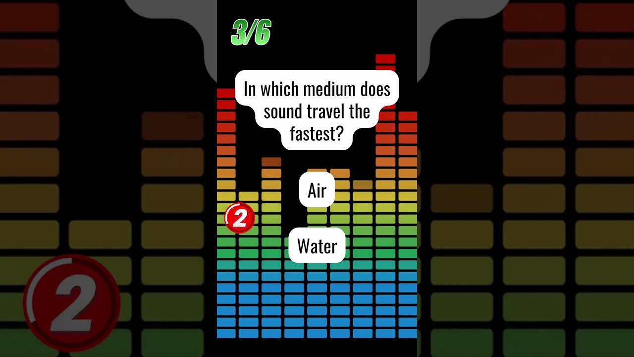 Sound and Light Waves #sciencefacts #scienceknowledge #quizquestions #sciencequiz