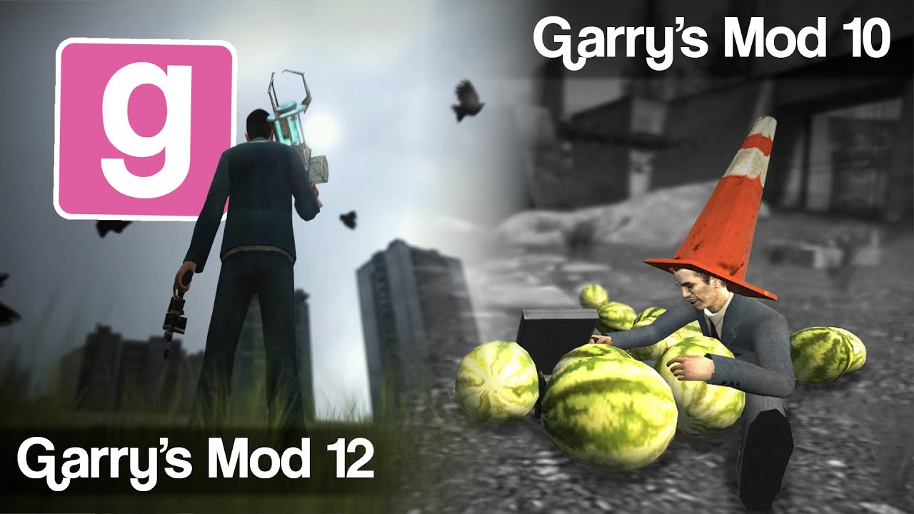 Garry's Mod 10 vs 12 - Revisiting the old versions
