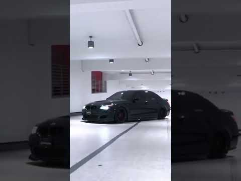 BMW M5 E60 Black Style Car overview