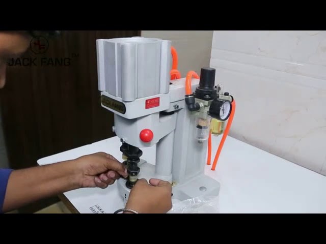 Snap Button Machine - Semi-Automatic Button Attach Machine I Jeans ...