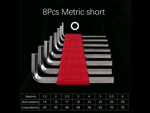 Metric Allen Wrench Set