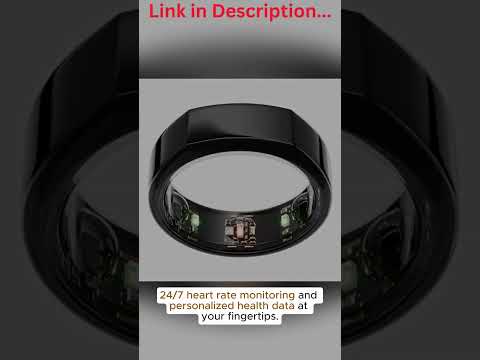 Oura Ring Gen 3 – The Most Powerful Black Smart Ring for Fitness & Sleep Tracking Avoid Fake Rings!