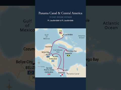 Itinerary: Panama Canal & Central America | Viking Ocean