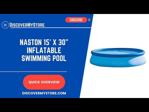 Naston 15' x 30" Inflatable Swimming Pool