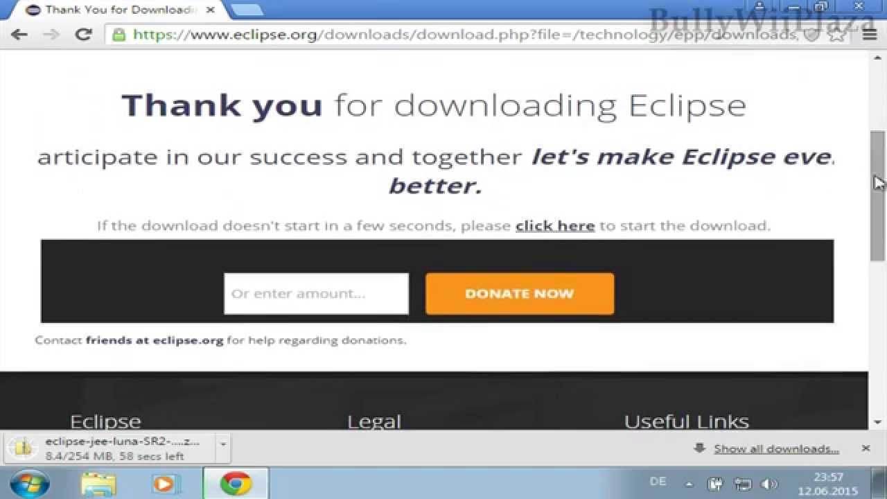 Java Programming Environment Setup #2: Installing Eclipse IDE