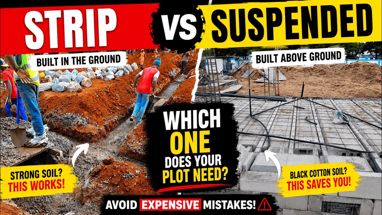 Strip Foundation vs Suspended Foundation: Which One Does Your Plot Actually Need?