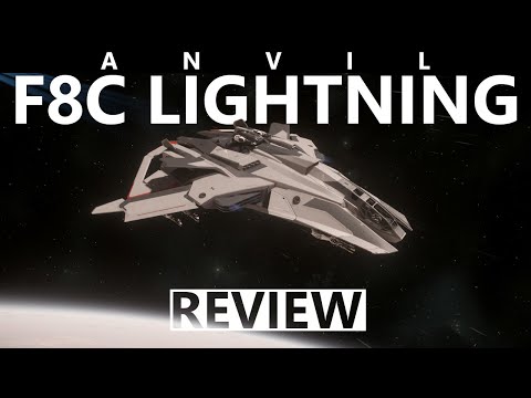 Star Citizen 4.2 / 4.1.1 - 10 Minutes More or Less Ship Review - Anvil F8C Lightning