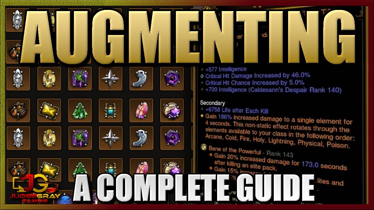 Master Diablo 3 Augmentation in Just 6 Minutes - Here's How!
