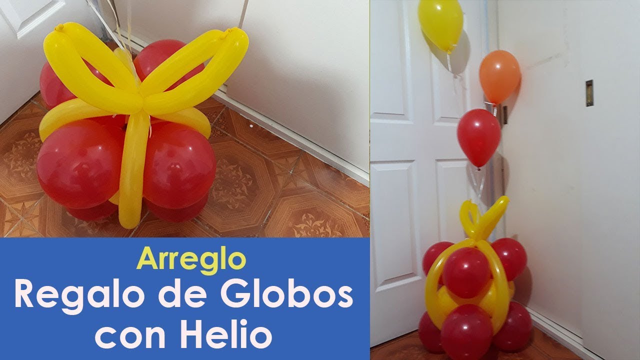 Arreglo Regalo Globos Helio