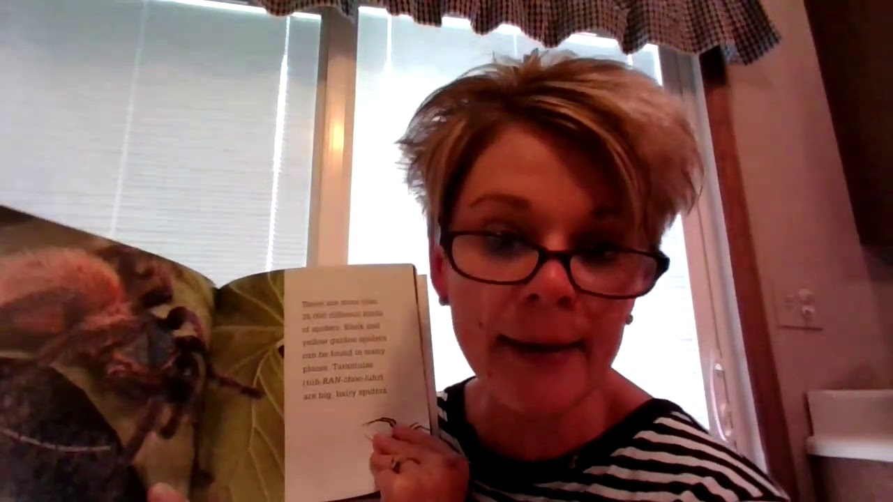 Creepy Creatures Spiders by Valerie Bodden (Read Aloud with Mrs. Bowyer)