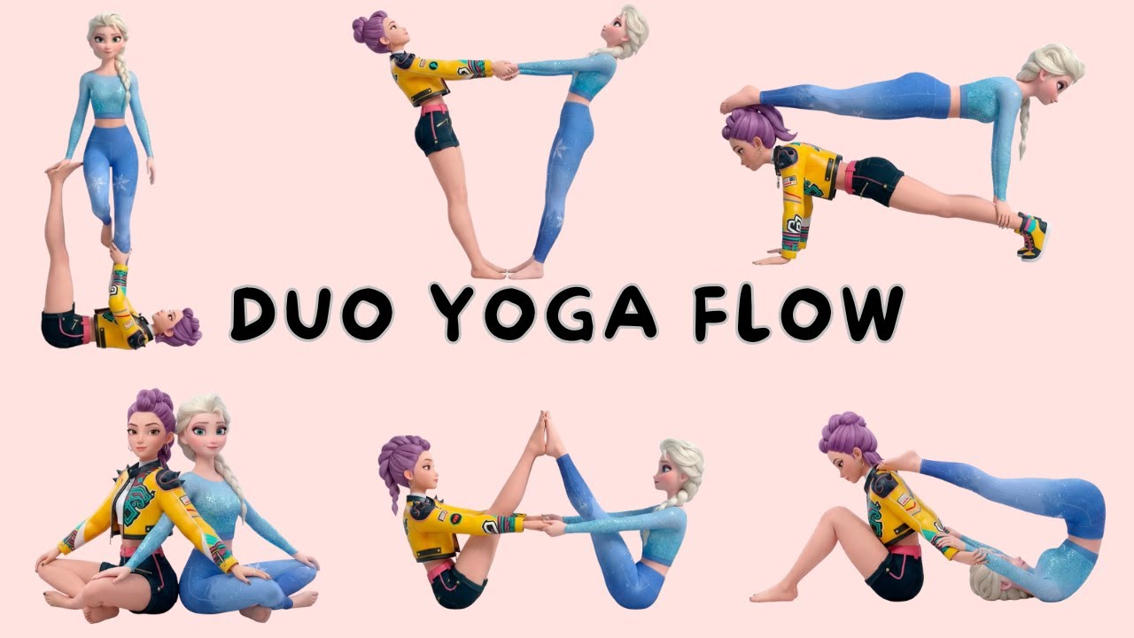 Partner Yoga Poses for Kids Easy | Yoga for Children