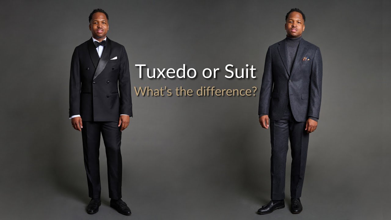 What's the Difference Between a Tuxedo and a Suit?