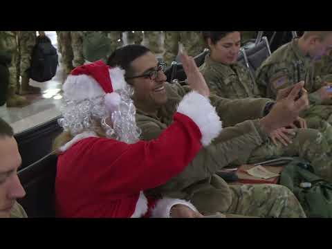 Soldiers Surprise, with Terry from Blue Star Mothers for America