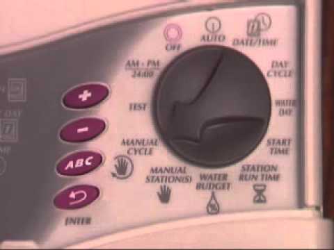 Rain Bird E-Class Controllers: Manual On & Off Operation